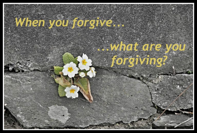 Forgiveness : What Are We Really Forgiving? - Ava Pennington