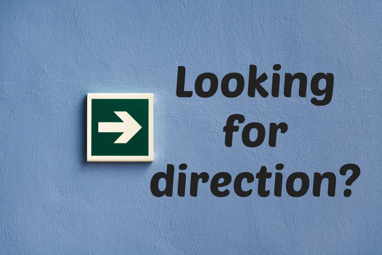 Looking for direction? - Ava Pennington