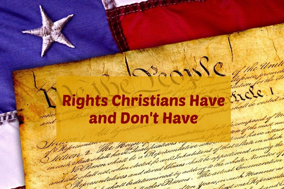 Rights Christians Have, Don’t Have, Like, and Don’t Like - Ava Pennington